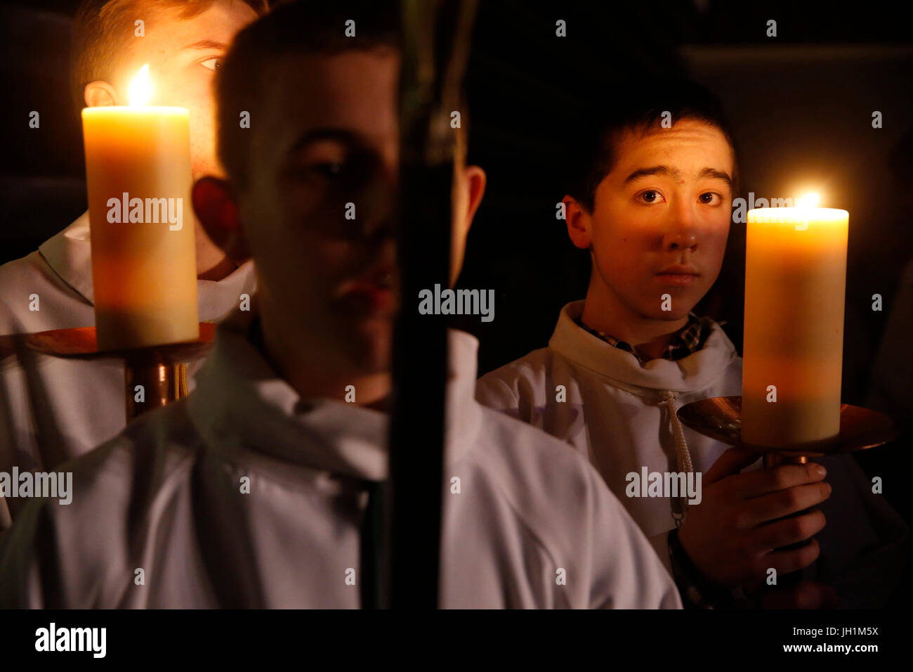 Mass procession hi-res stock photography and images - Alamy