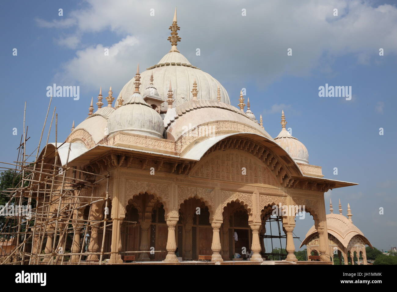 Kusum Sarovar, a historical sandstone monument between Govardhan and ...