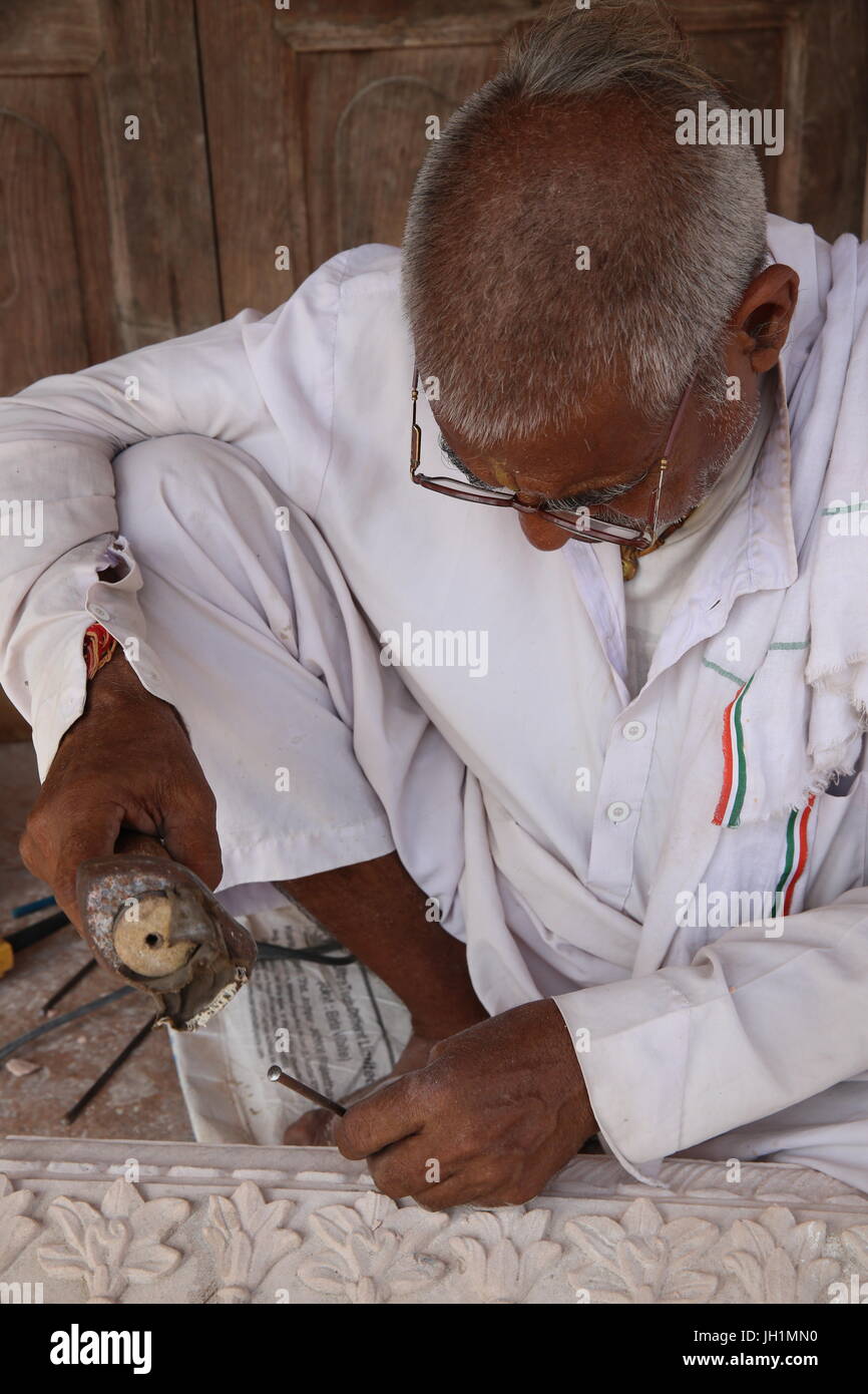 Kusum Sarovar historical sandstone monument restoration. Mathura ...