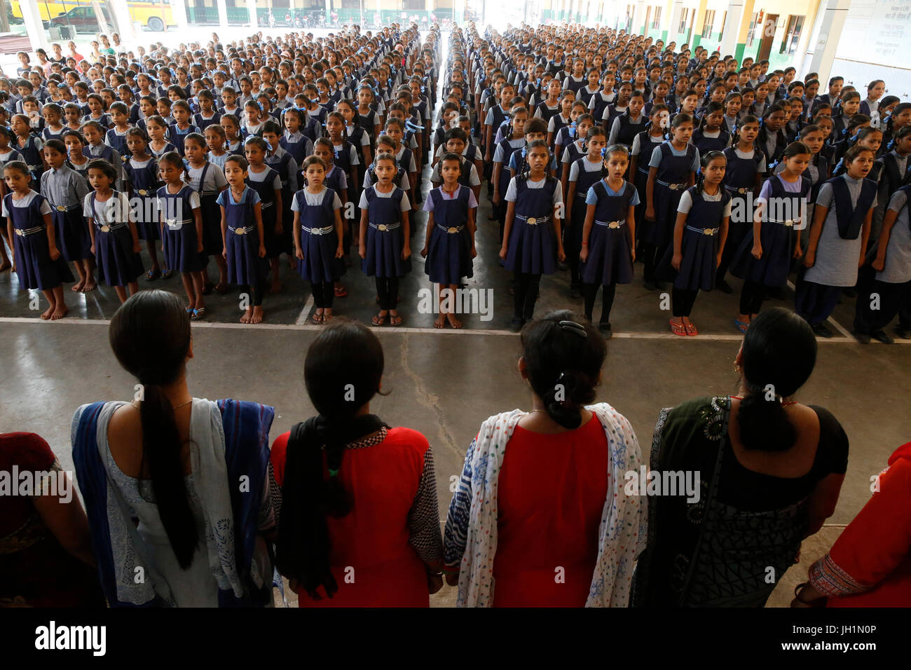Sandipani Muni School for needy girls run by Food for Life Vrindavan ...