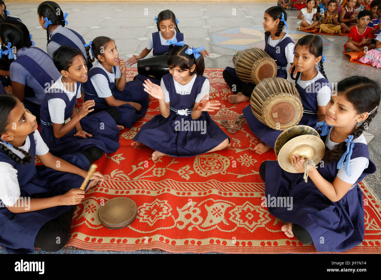 Sandipani Muni School for needy girls run by Food for Life Vrindavan ...