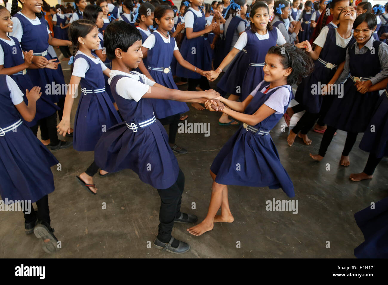 Sandipani Muni School for needy girls run by Food for Life Vrindavan ...