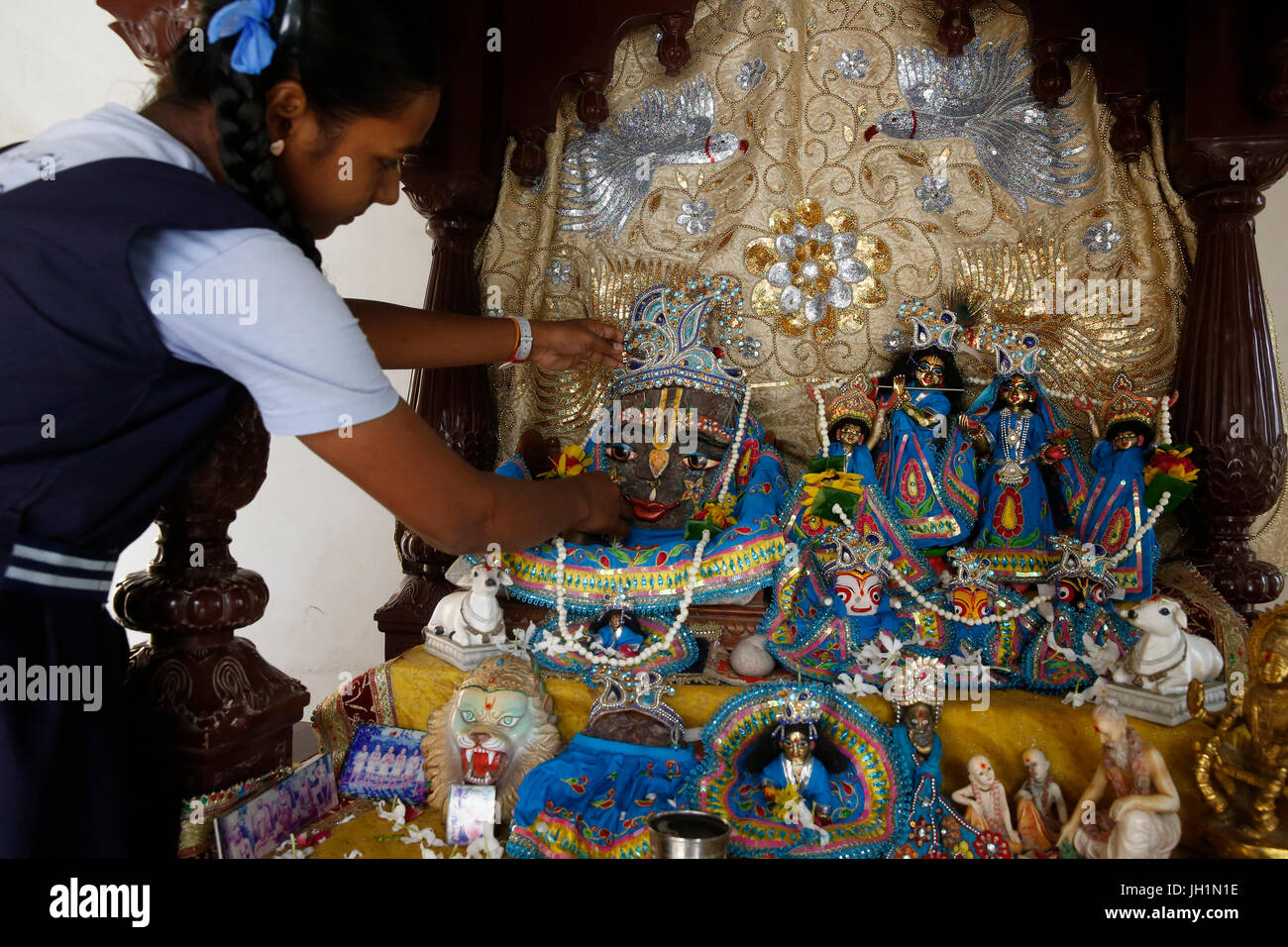 Sandipani Muni School for needy girls run by Food for Life Vrindavan ...