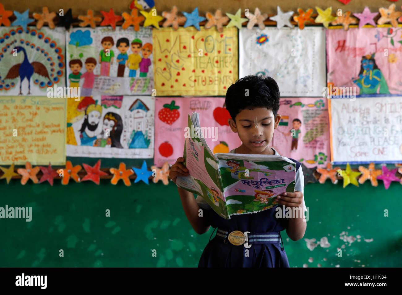 Sandipani Muni School for needy girls run by Food for Life Vrindavan ...