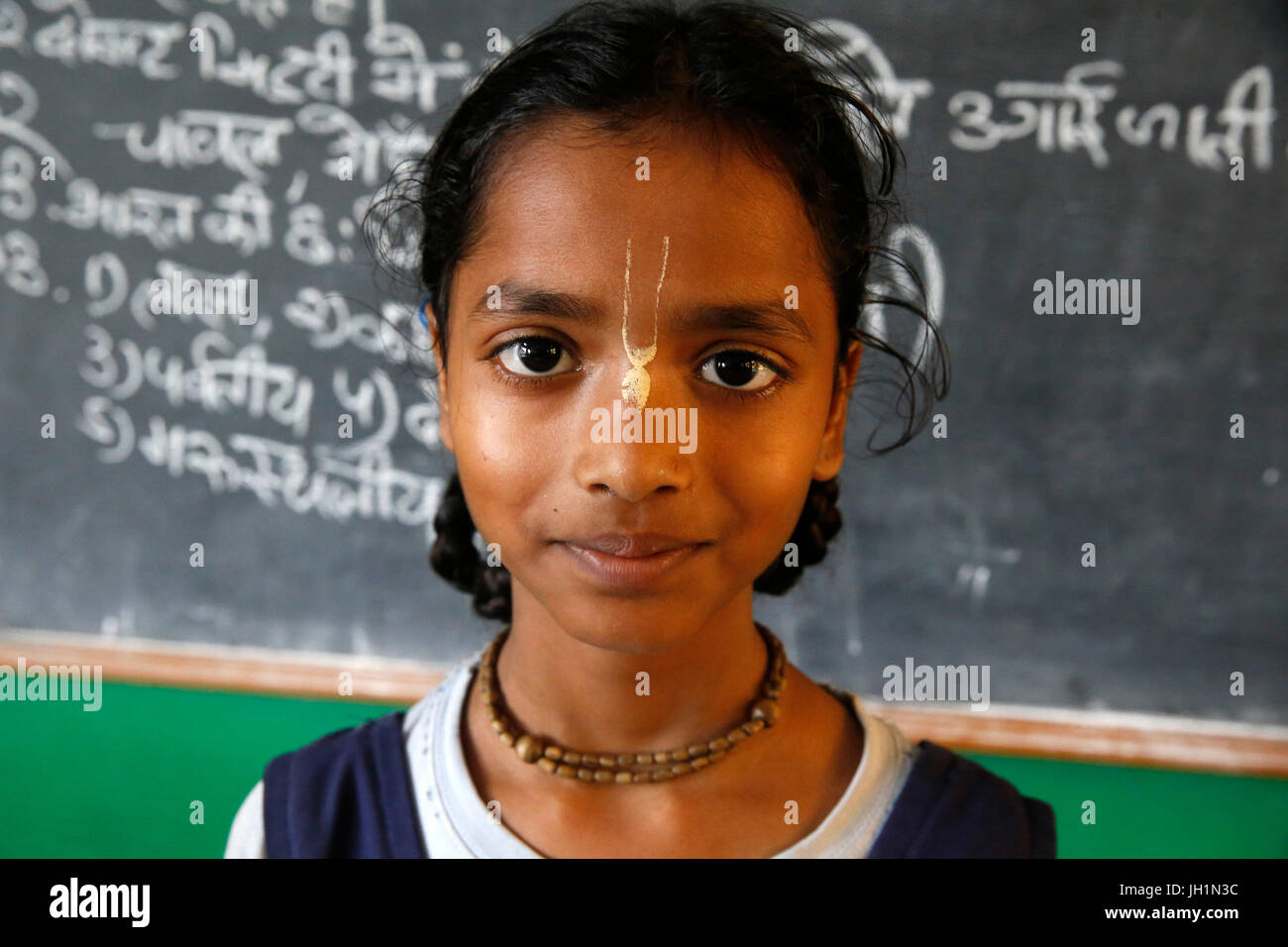 Sandipani Muni School for needy girls run by Food for Life Vrindavan ...