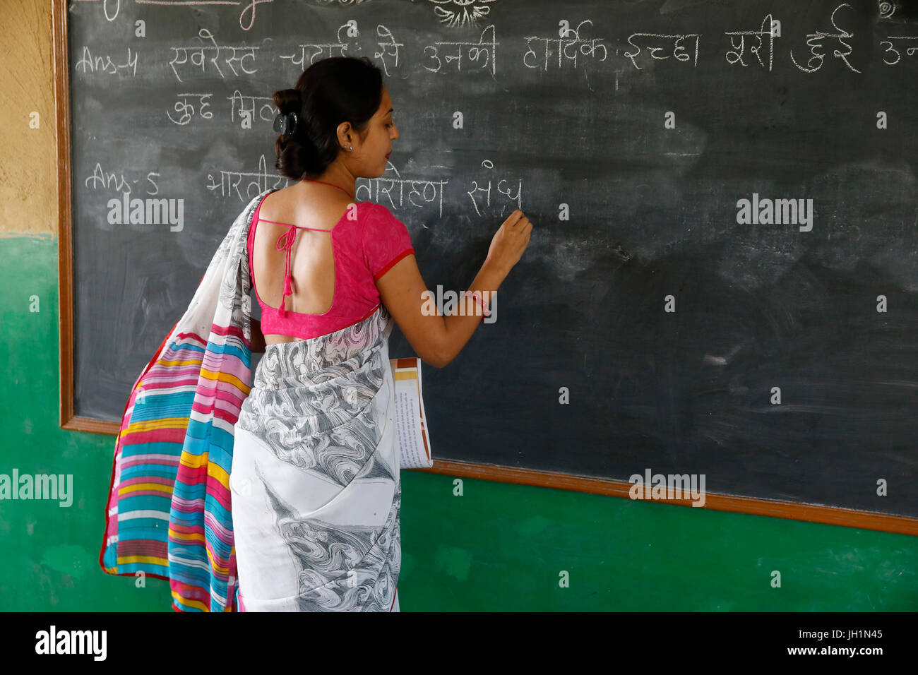 Sandipani Muni School for needy girls run by Food for Life Vrindavan ...