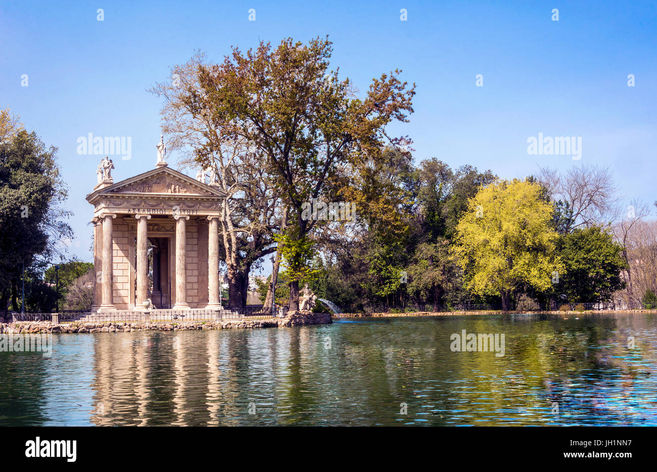 Villa borghese gardens rome hi-res stock photography and images - Alamy