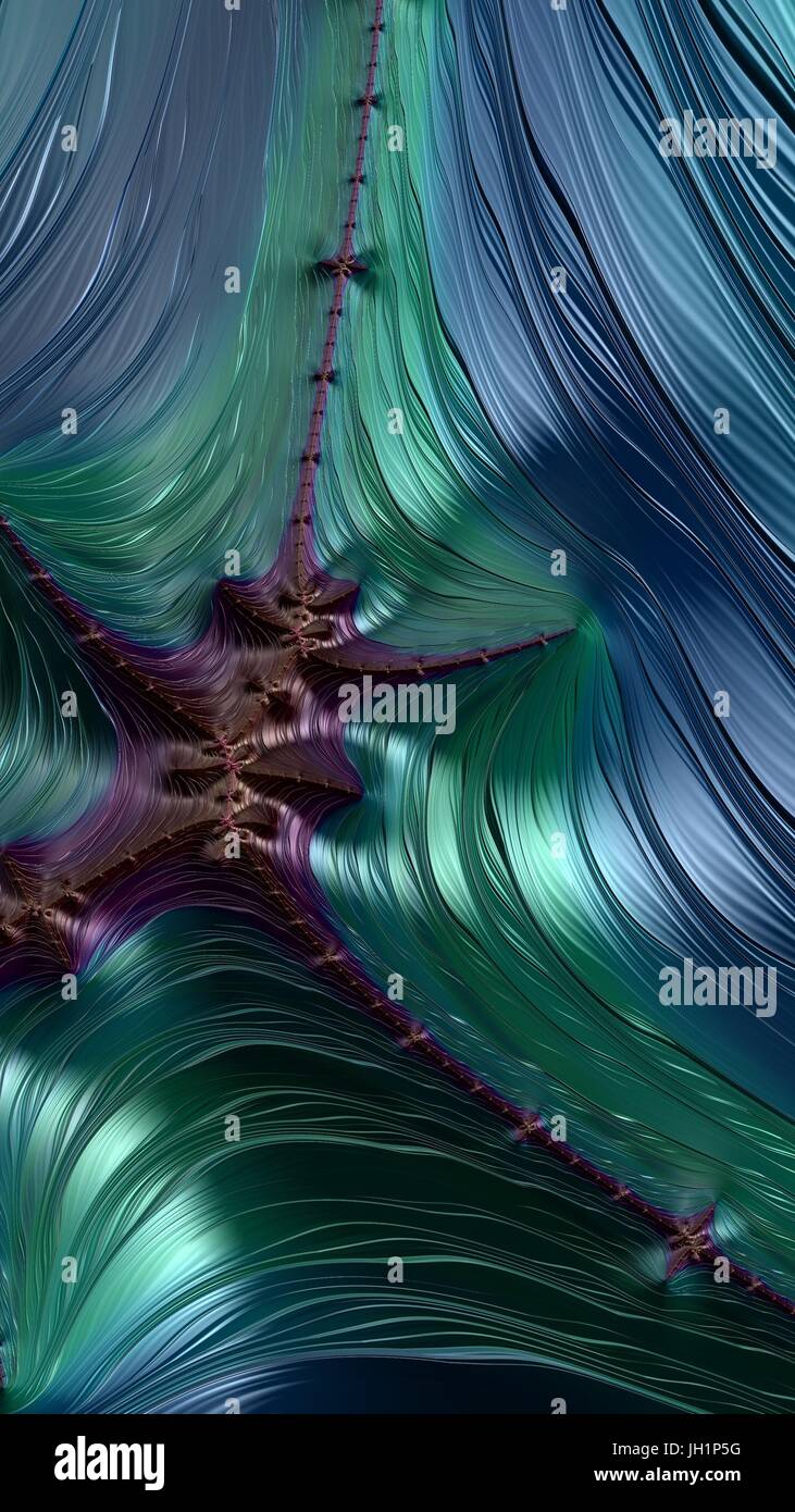 Abstract textured swirl pattern. Bold, colorful 3D illustration Stock ...