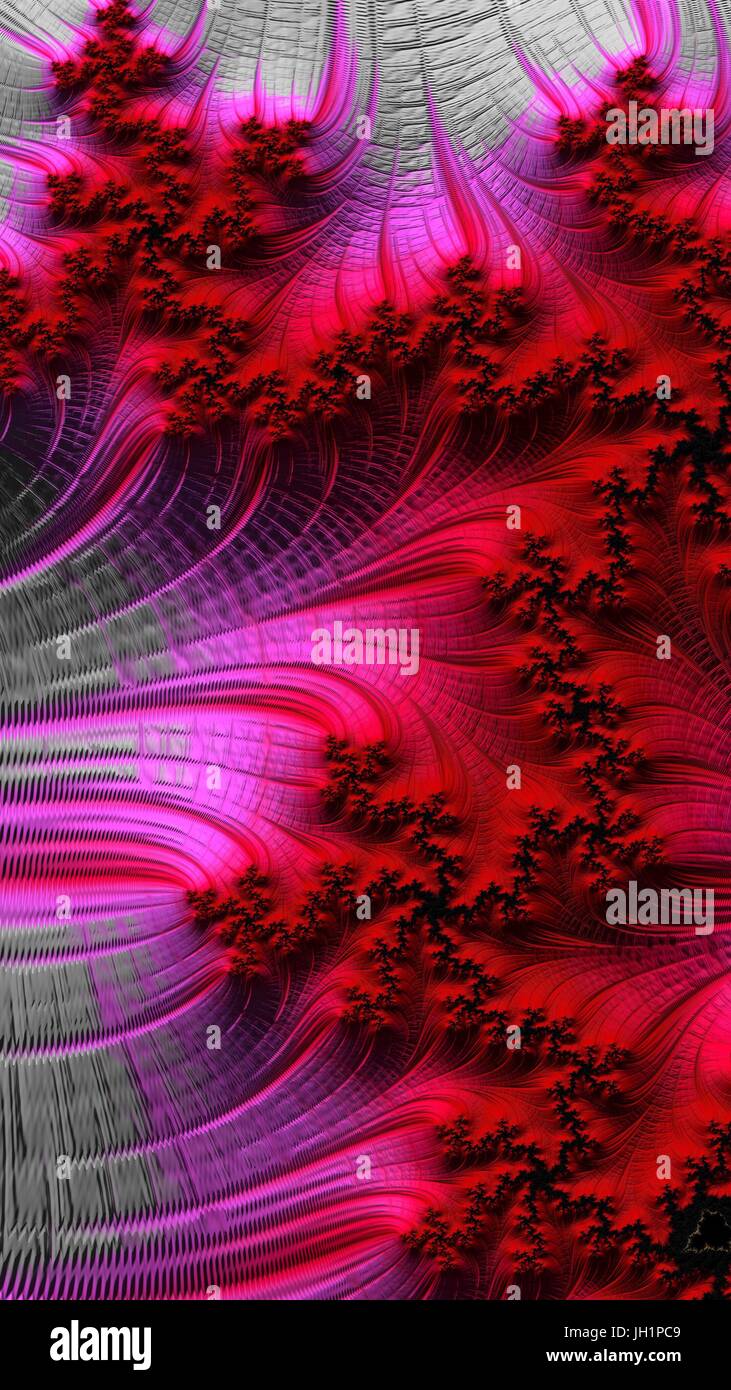 Abstract textured swirl pattern. Bold, colorful 3D illustration Stock ...