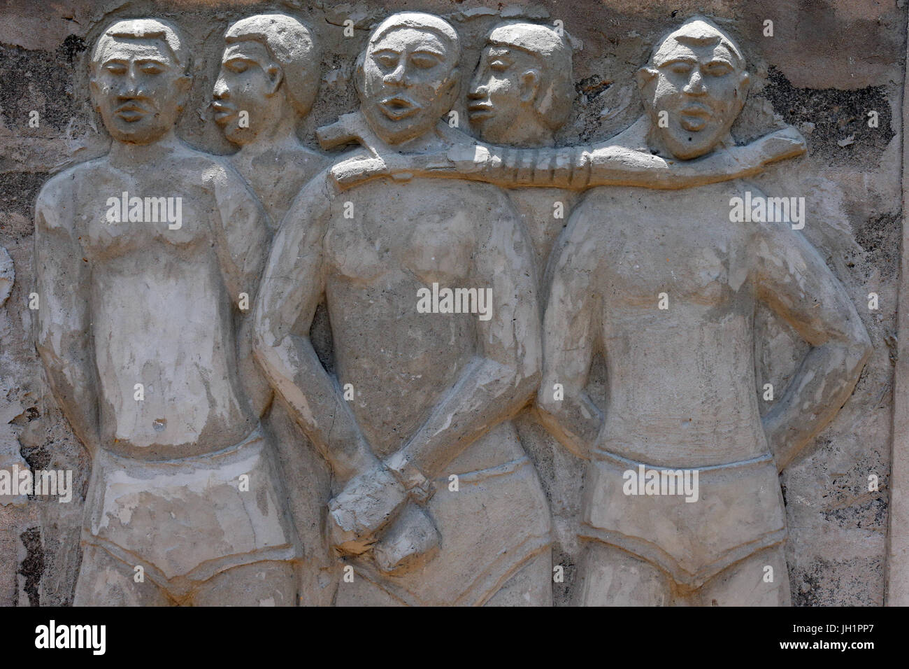 Agbodrafo. La Maison des Esclaves (House of Slaves). Togo Stock Photo ...
