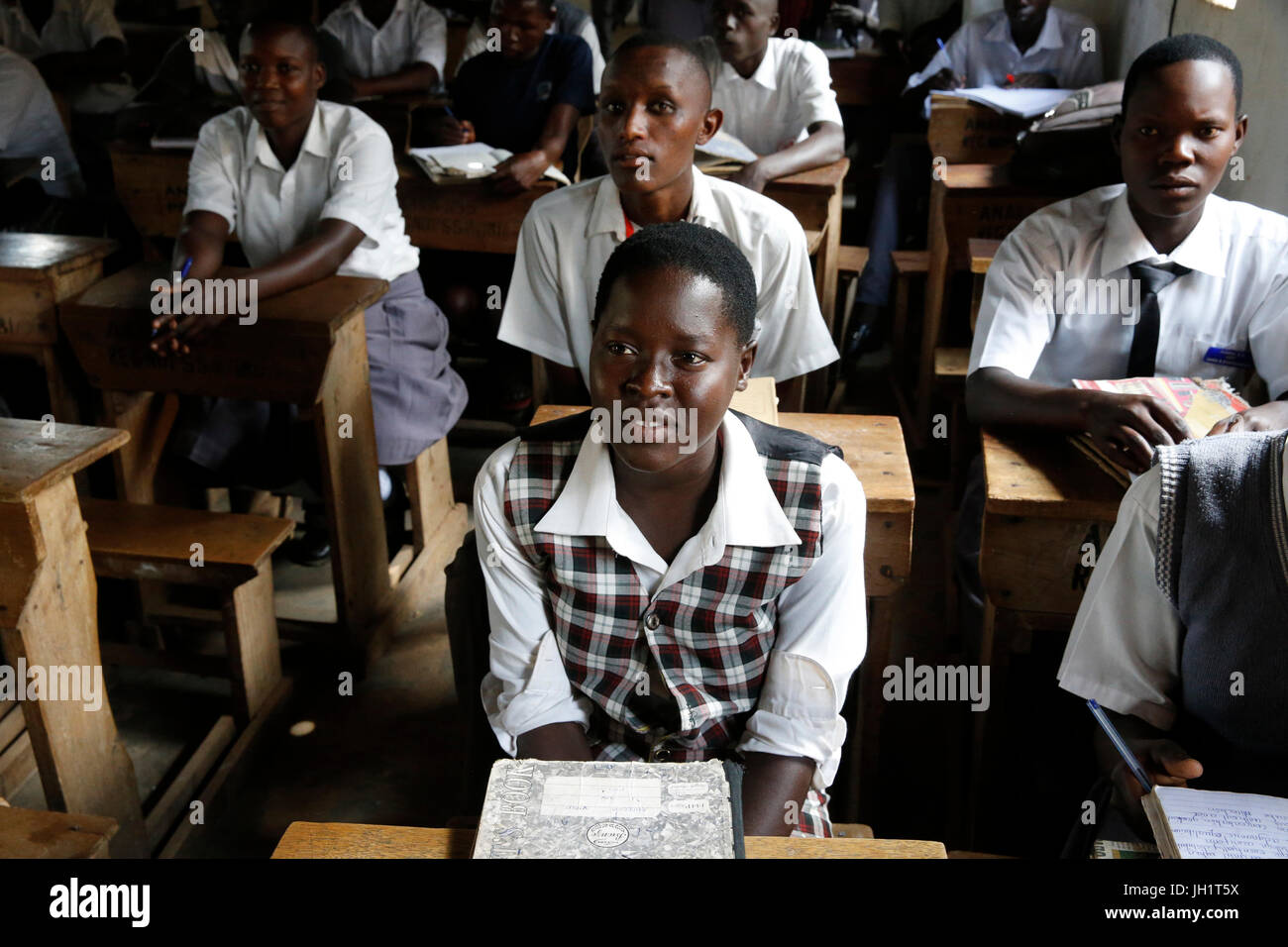 Anaka senior secondary school. Uganda Stock Photo - Alamy
