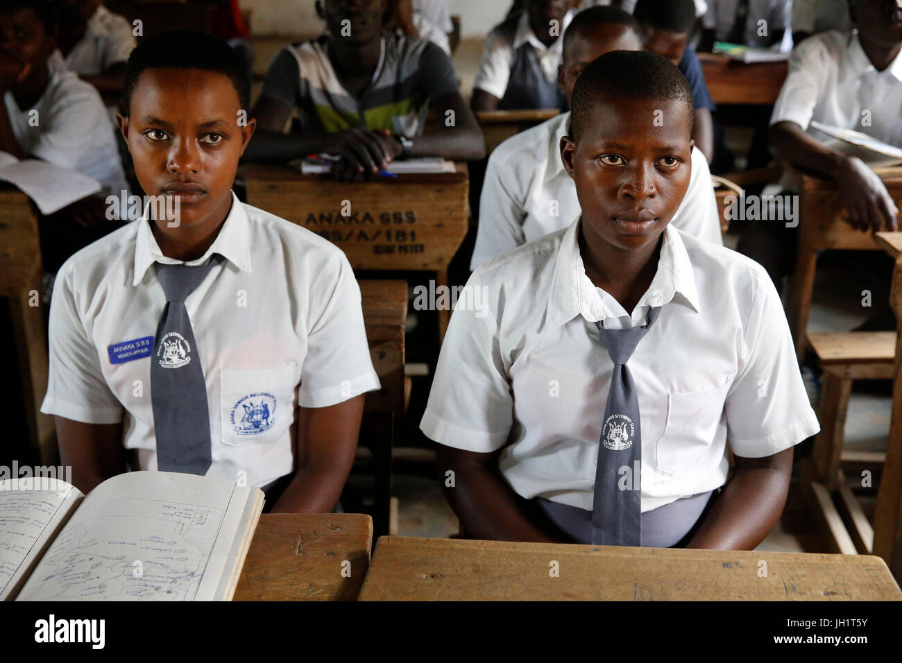 Anaka senior secondary school. Uganda Stock Photo - Alamy