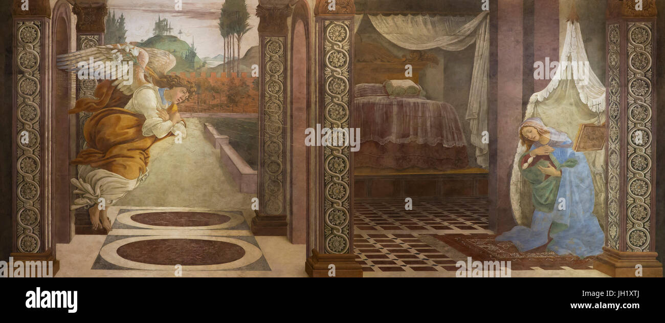 Sandro Botticelli Annunciation