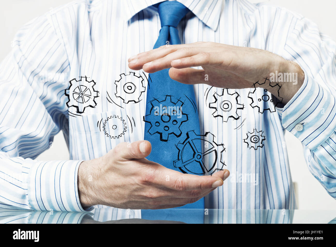 Concept of teamwork and cooperation Stock Photo - Alamy