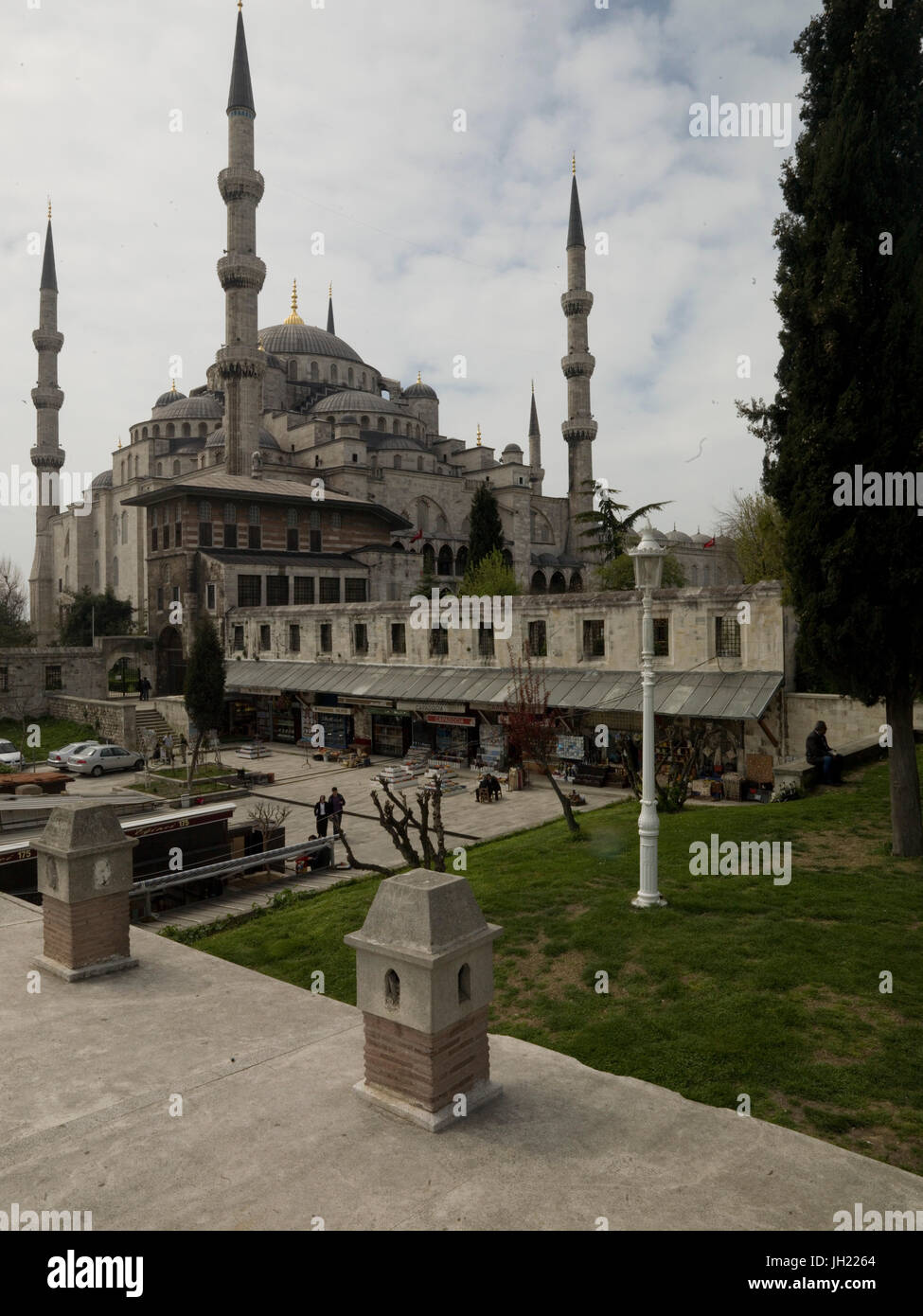 Arasta Bazaar , Sultan Ahmet Blue Mosque , istanbul TURKEY Stock Photo ...
