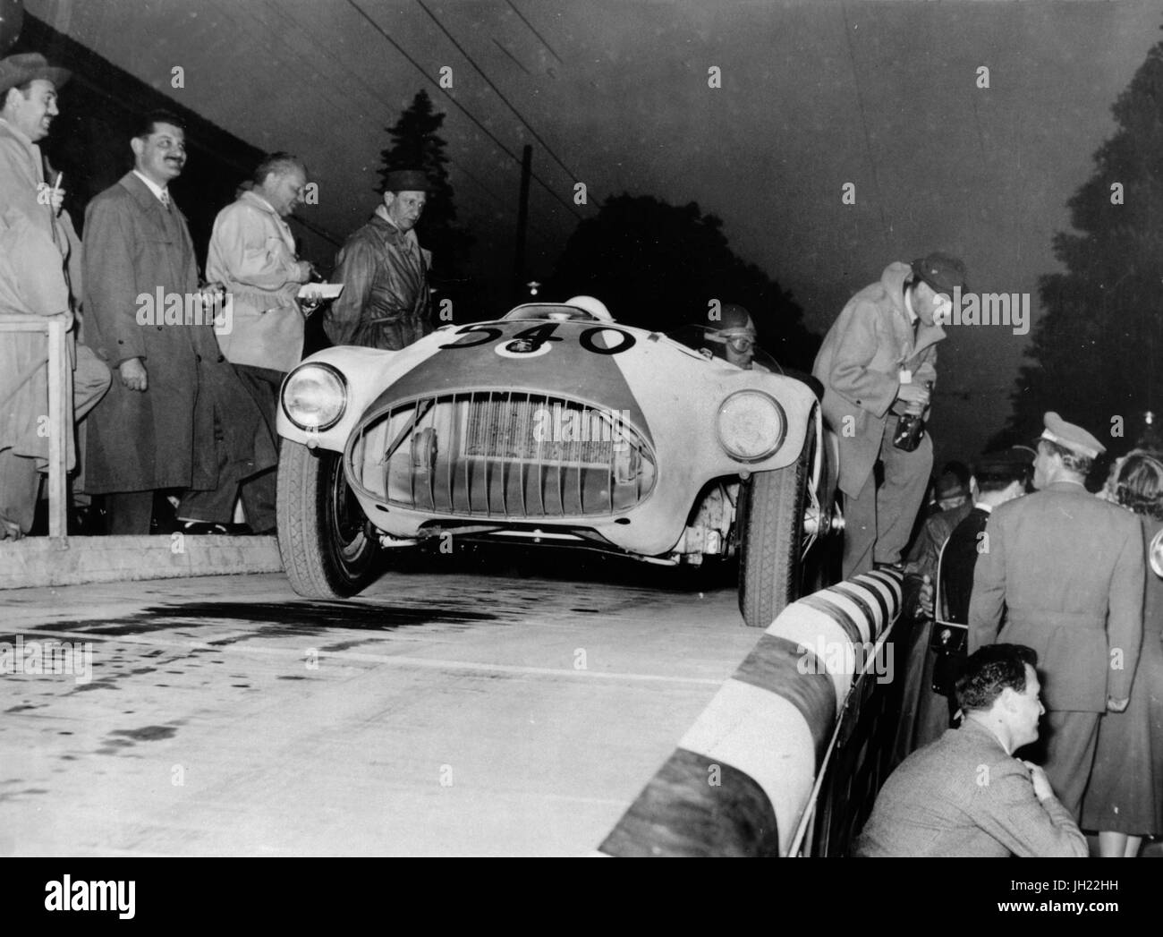 Nash Healey at 1953 Mille Miglia Stock Photo - Alamy