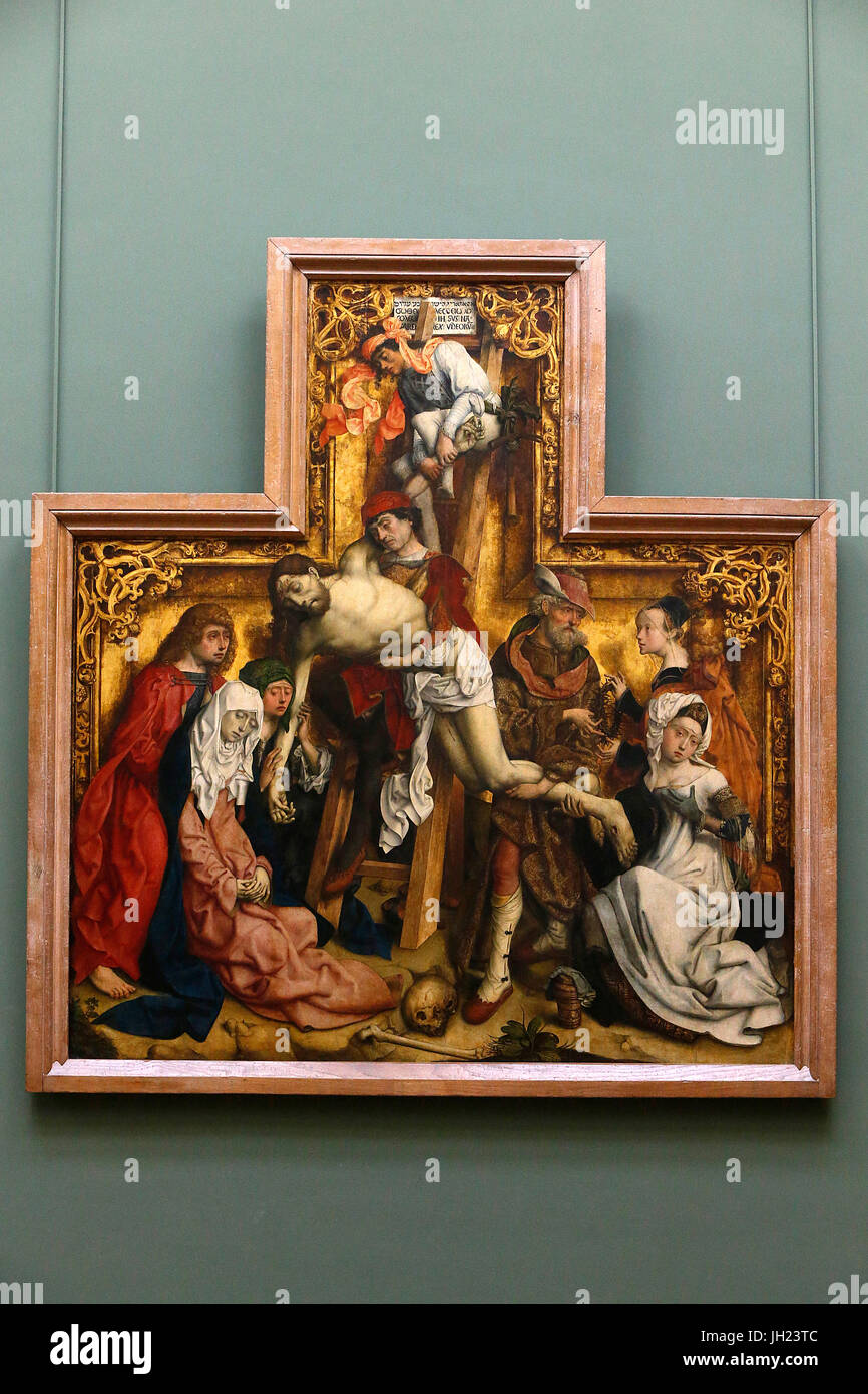 Descent from the cross painting hi-res stock photography and images - Alamy