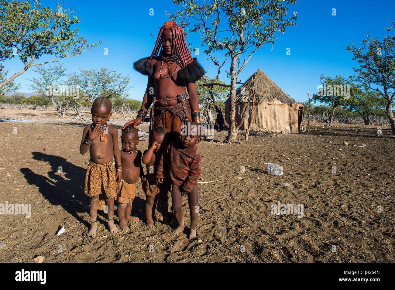 Himba woman, Sesriem, Kaokoveld, Namibia, Africa Stock Photo - Alamy