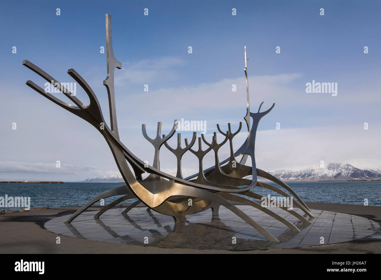 Reykjavik iceland sun voyager icelandic hi-res stock photography and ...