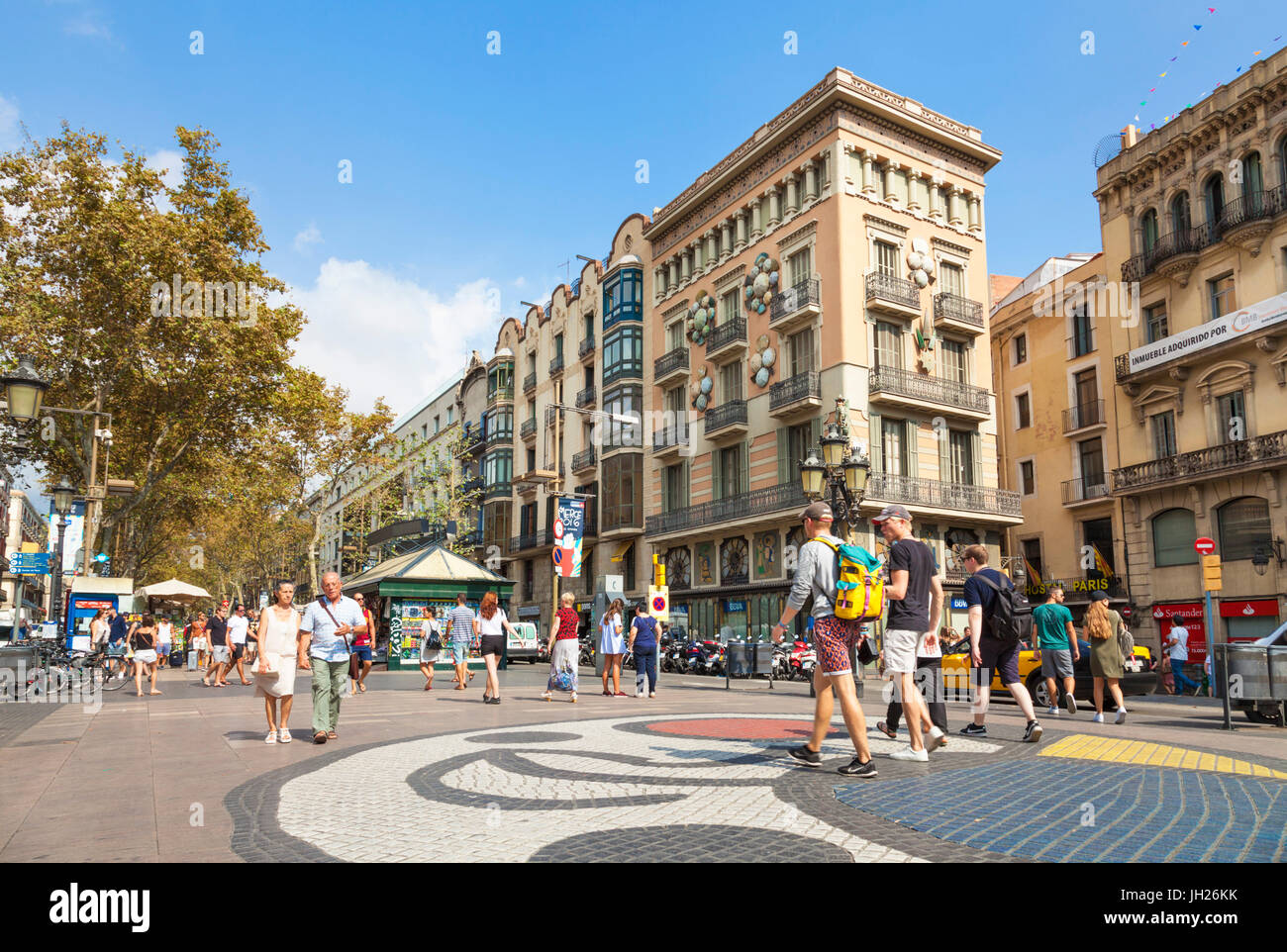 What to see on las ramblas hi-res stock photography and images - Alamy