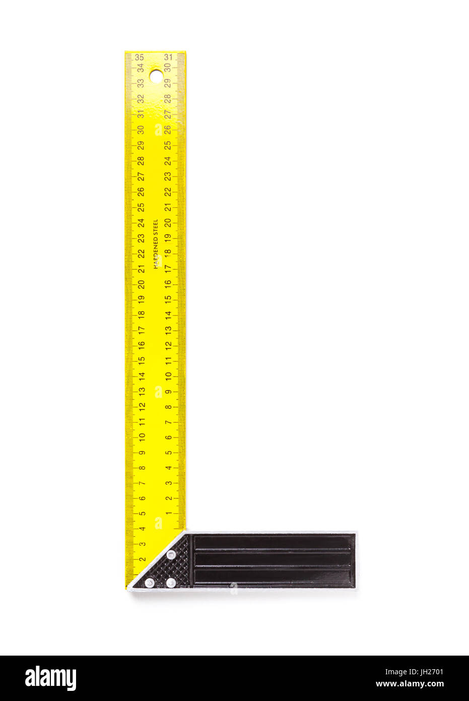 Steel square ruler hi-res stock photography and images - Alamy