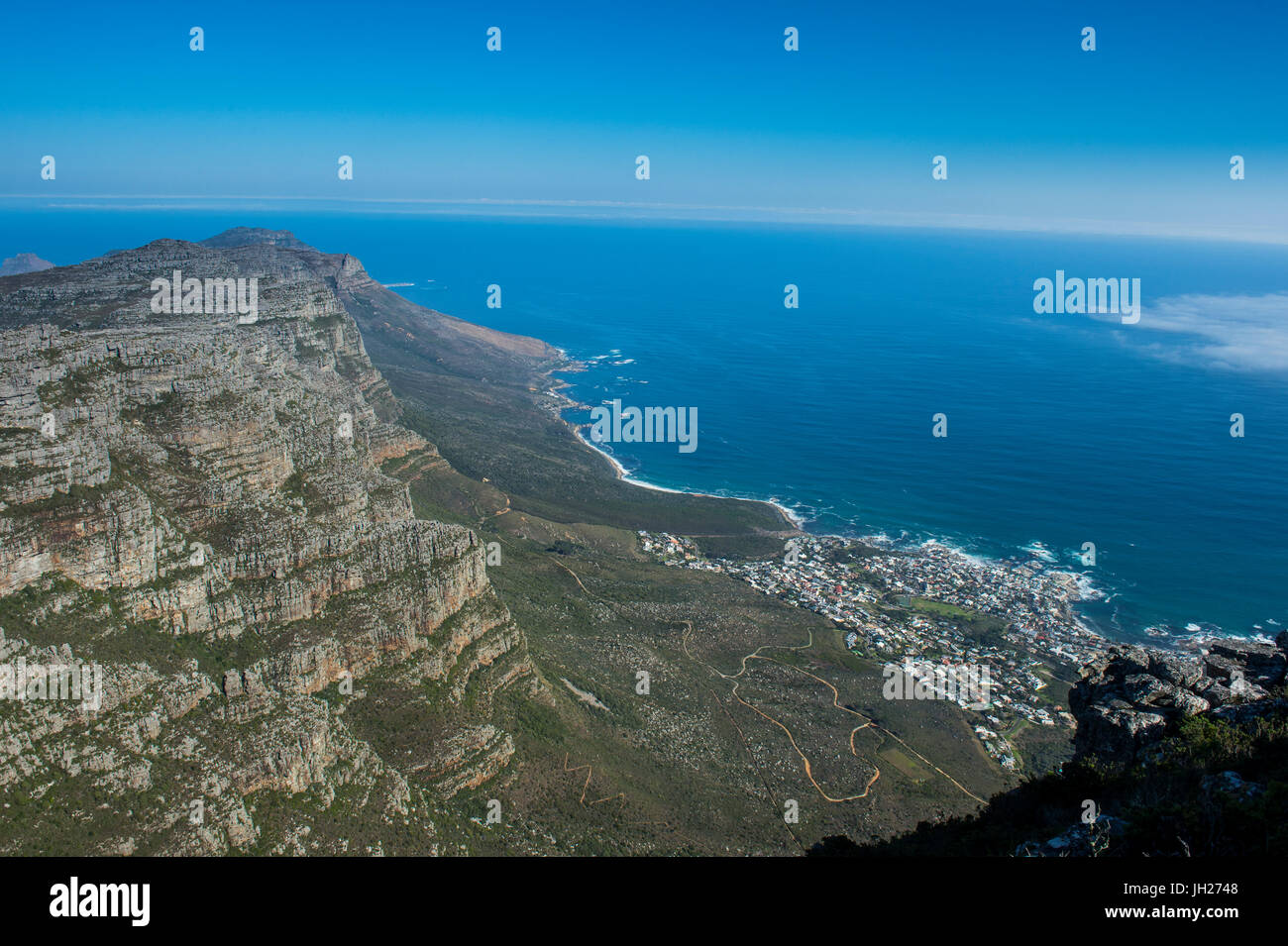 Cape town table mountain aerial hi-res stock photography and images - Alamy