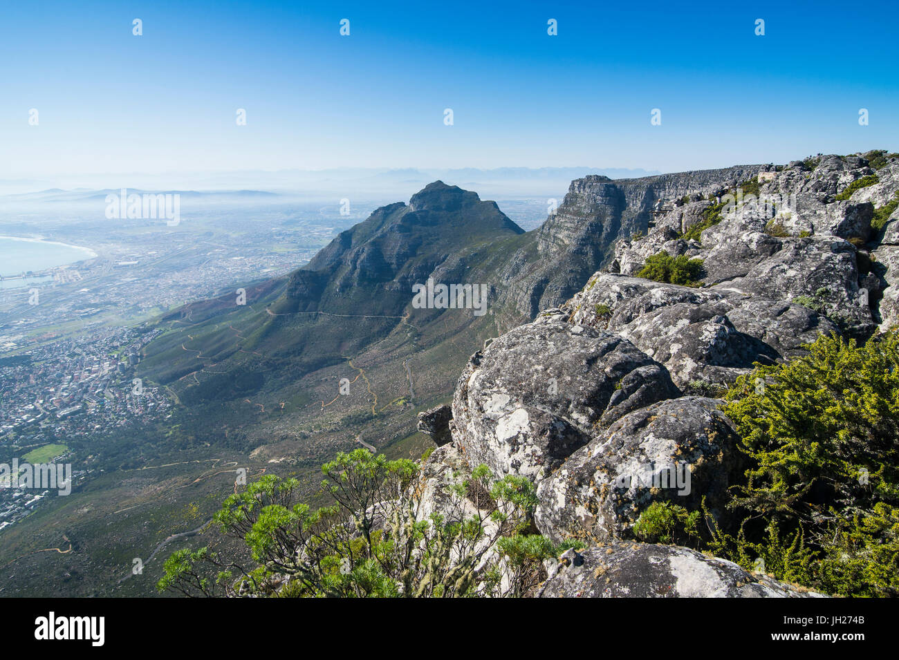 Cape town table mountain aerial hi-res stock photography and images - Alamy