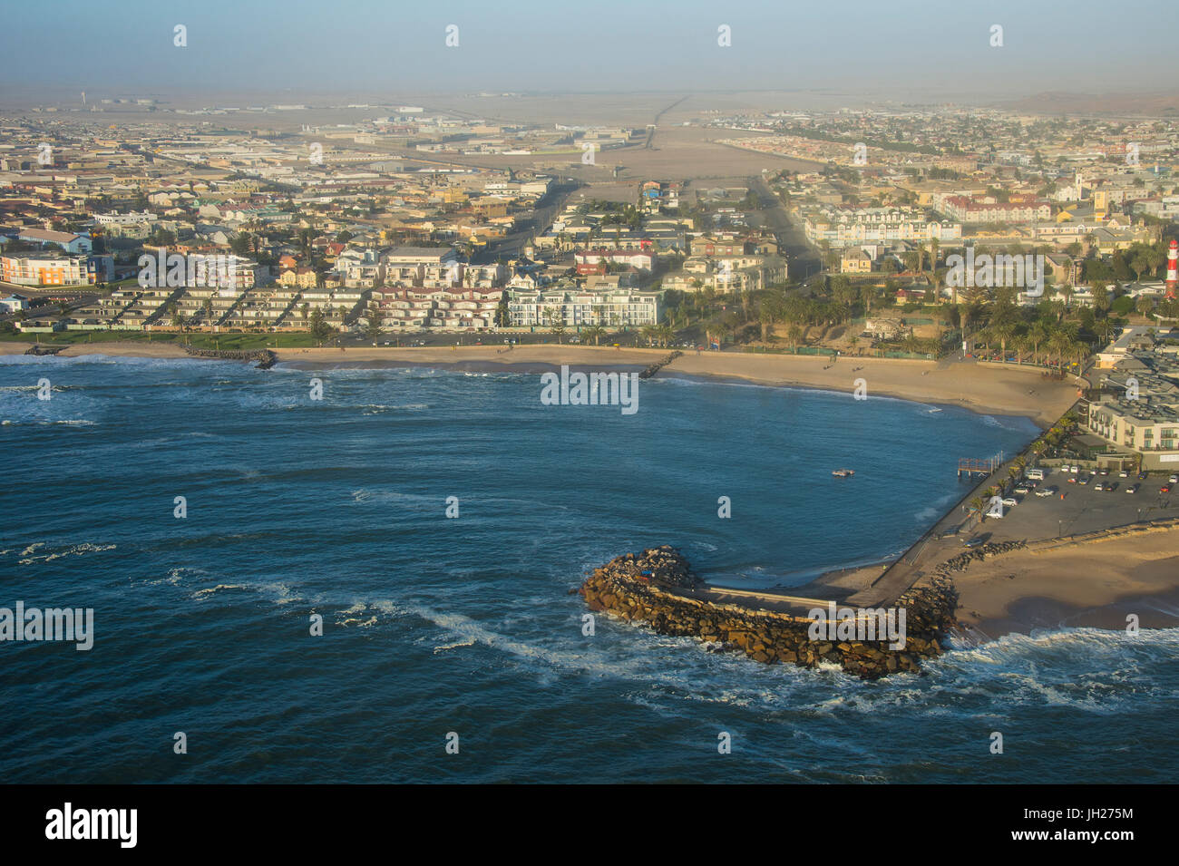 Aerial of Swakopmund, Namibia, Africa Stock Photo - Alamy