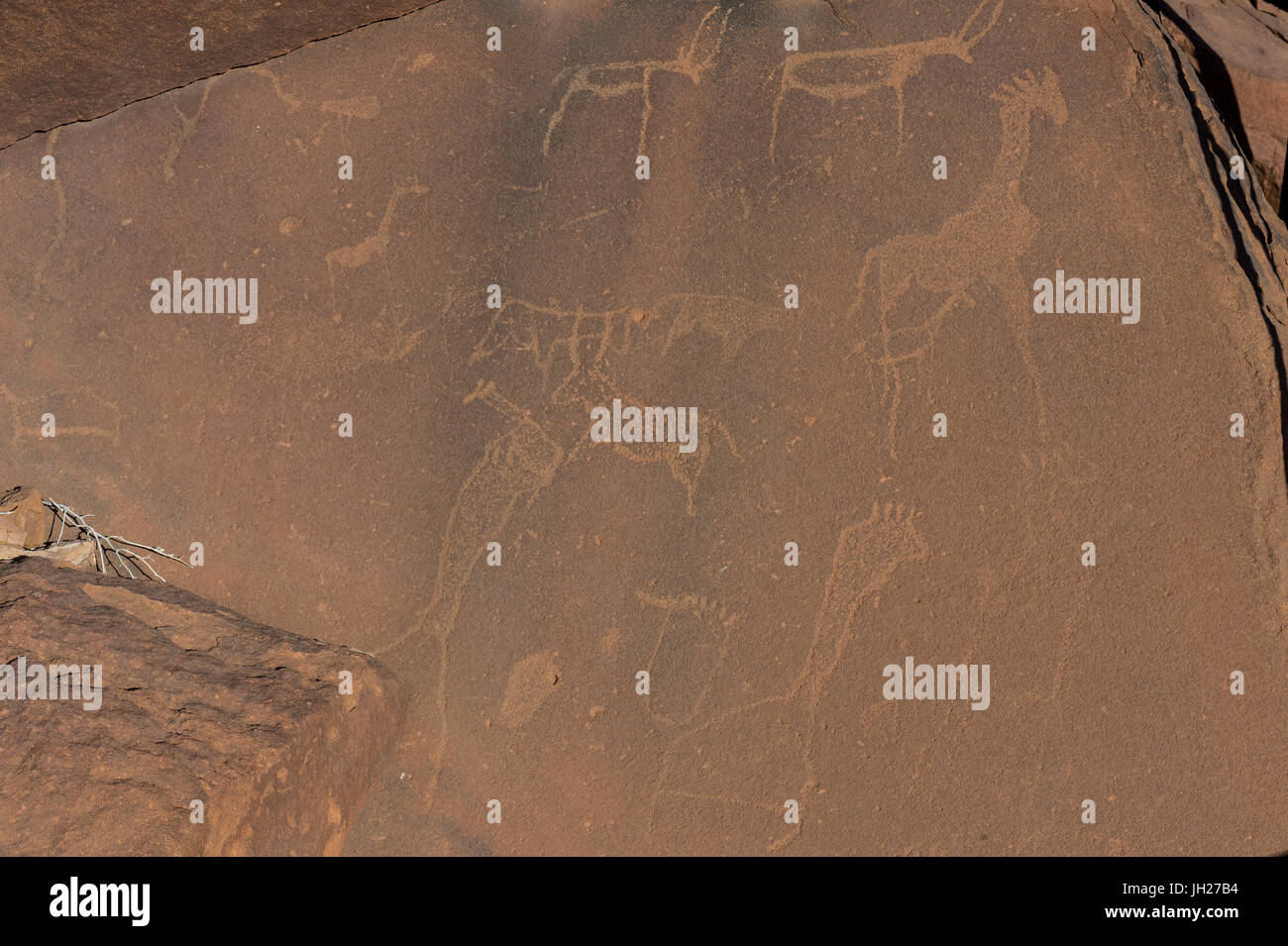 Rock formation twyfelfontein namibia hi-res stock photography and ...