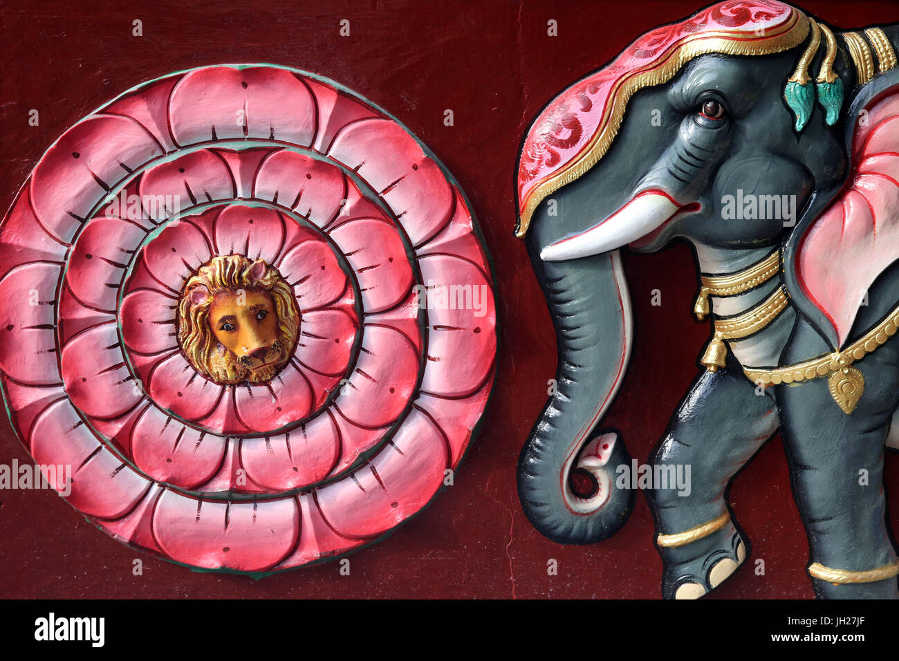 Elephant lotus hi-res stock photography and images - Alamy