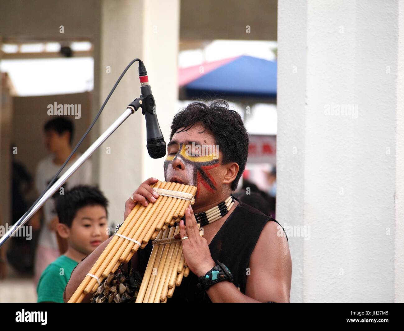 Indian south american musician hi-res stock photography and images - Alamy