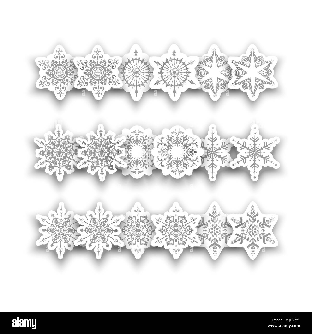 Graphic greeting christmas card Black and White Stock Photos & Images ...