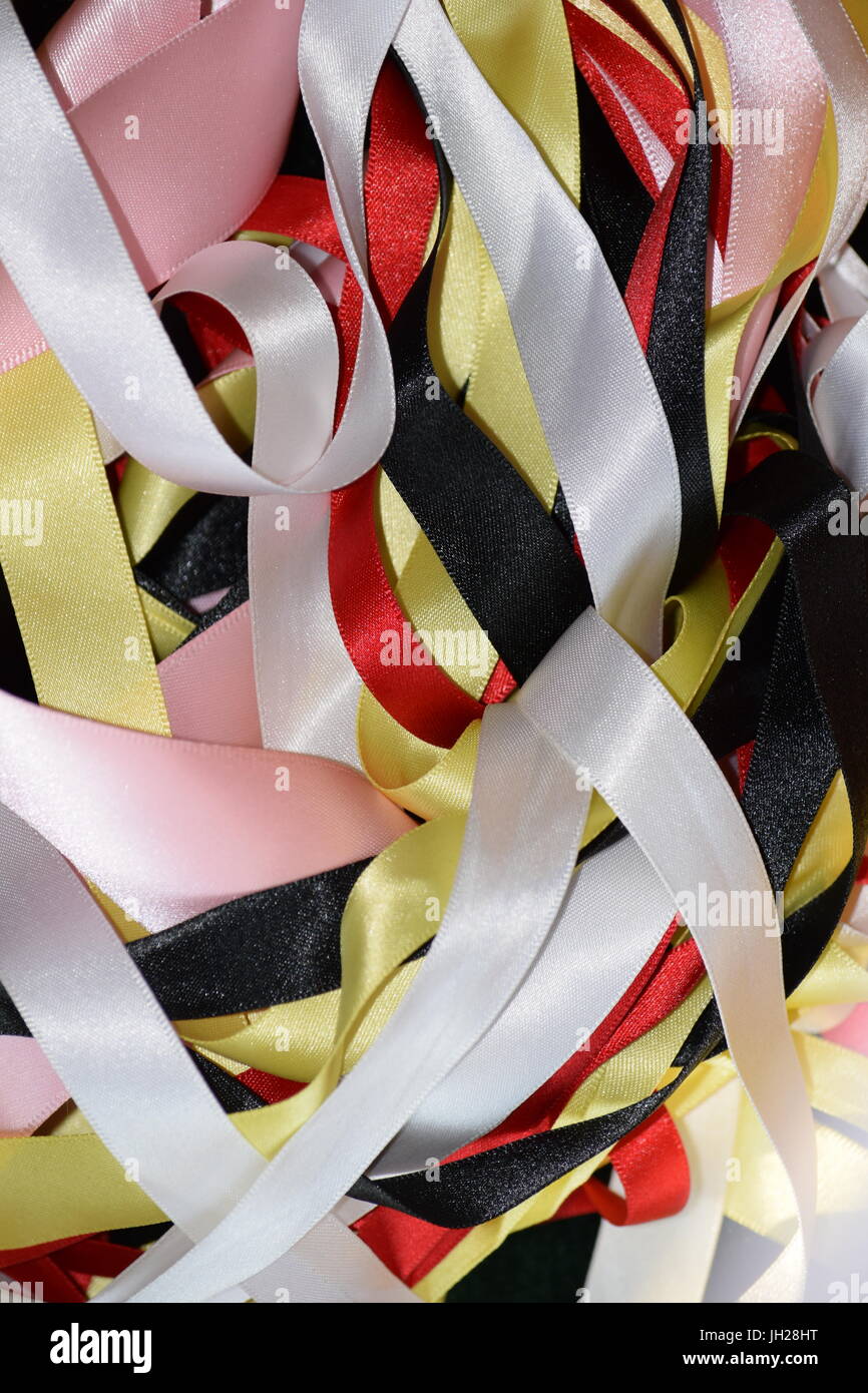Pile of ribbon Stock Photo - Alamy