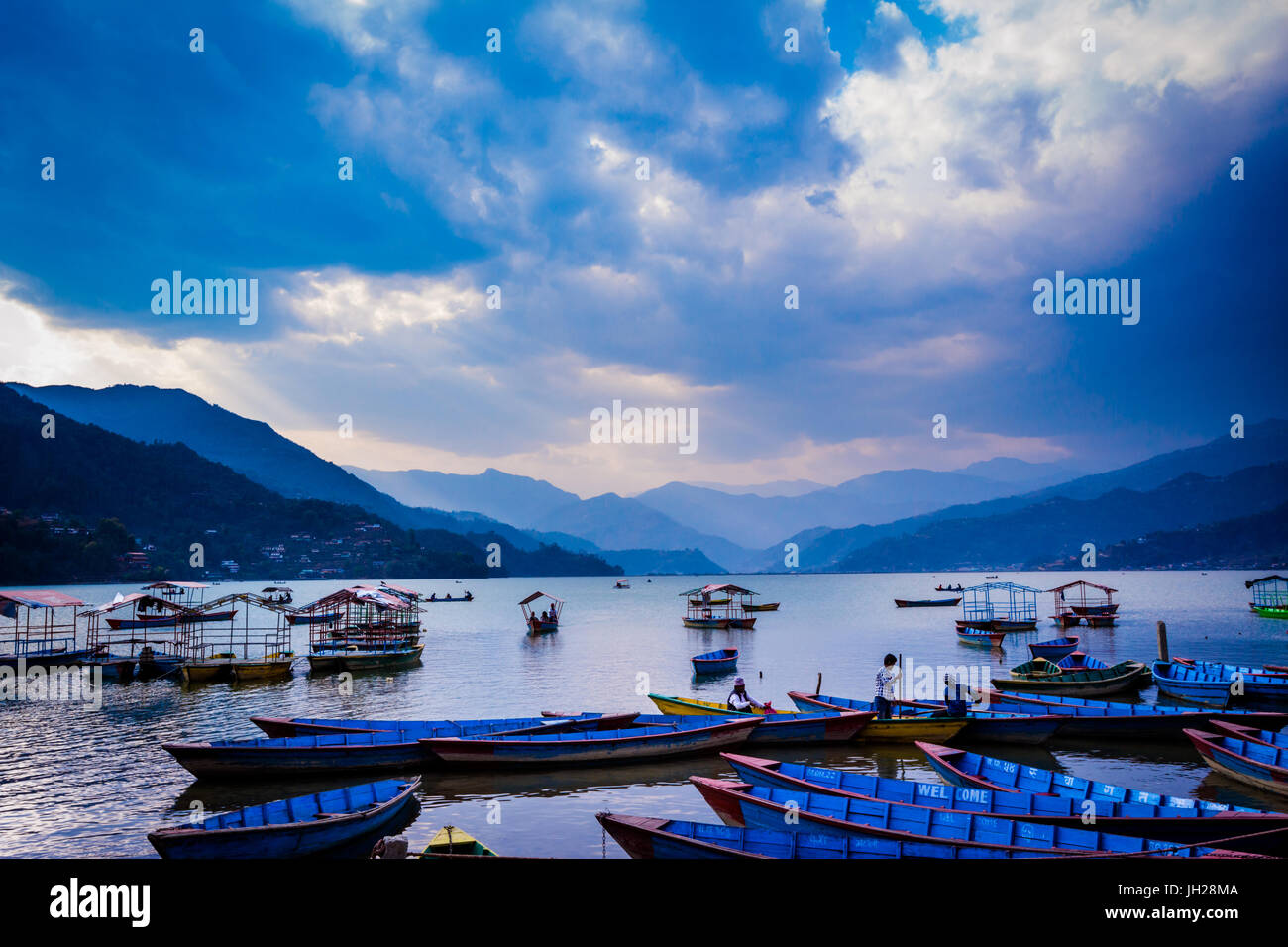 Nepal sunset hi-res stock photography and images - Alamy