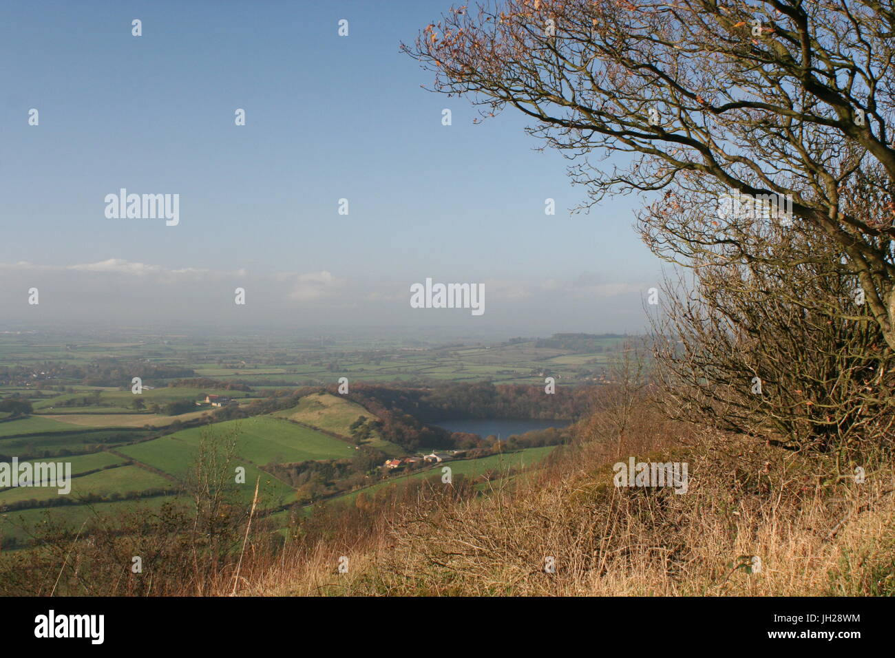 Views from the top of Sutton Bank Stock Photo - Alamy