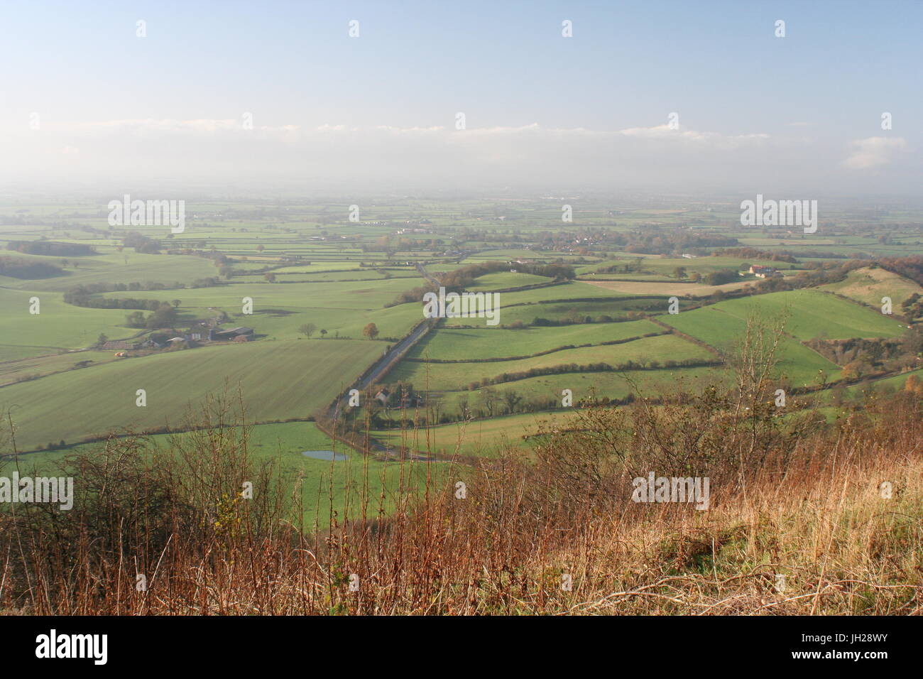 Views from the top of Sutton Bank Stock Photo - Alamy