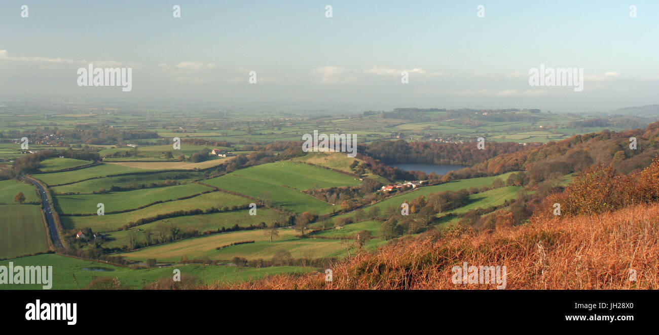 Views from the top of Sutton Bank Stock Photo - Alamy