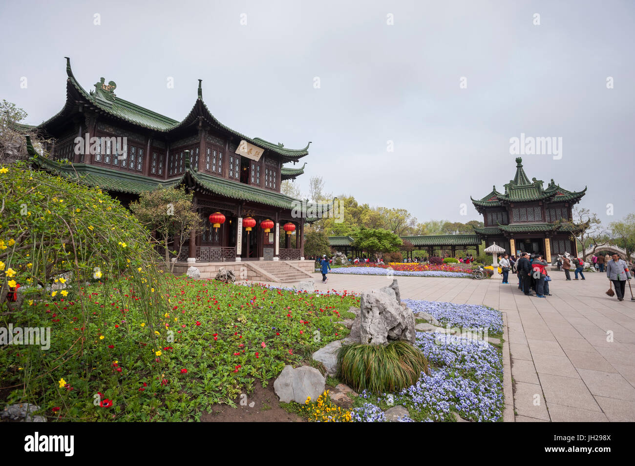 Slender West Lake, Yangzhou, Jiangsu province, China, Asia Stock Photo ...