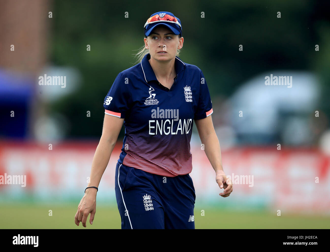 England's Laura Marsh during the Women's World Cup match at the The ...