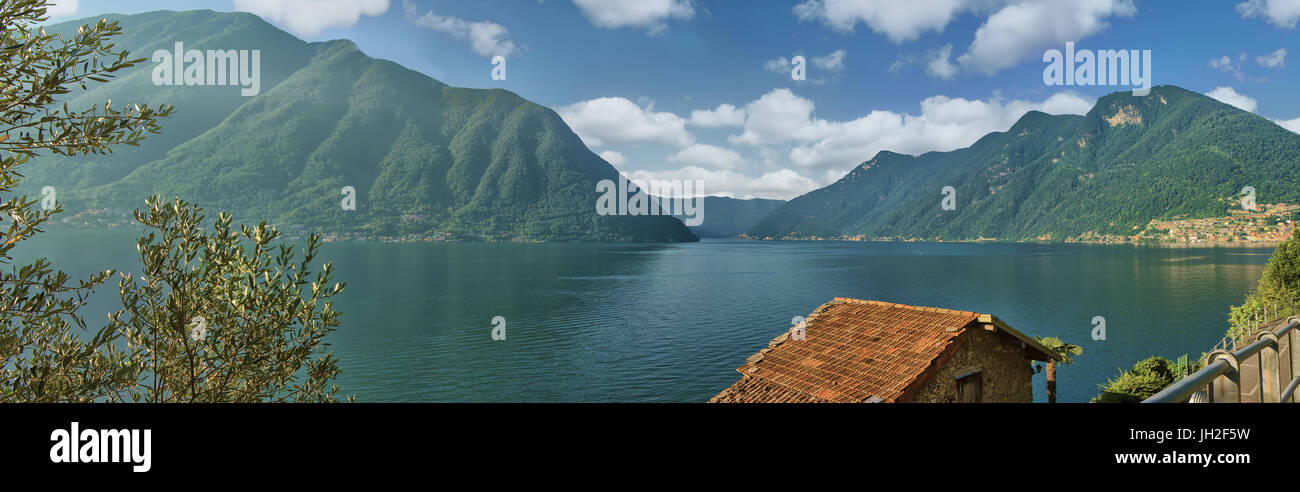 Lezzeno Lake Como Italy High Resolution Stock Photography and Images ...