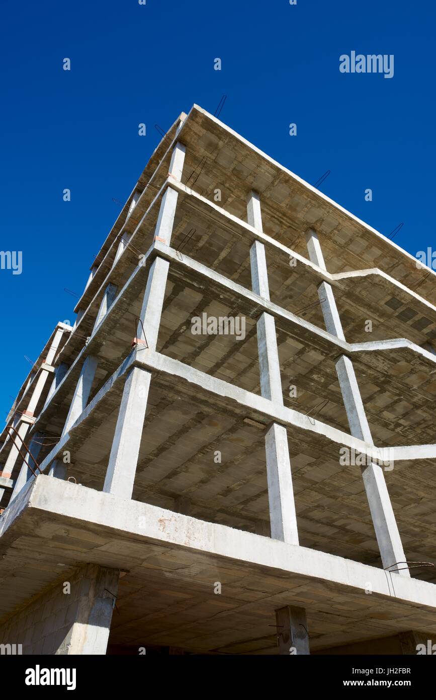 Reinforced Concrete Frame Structure Stock Photos & Reinforced Concrete ...