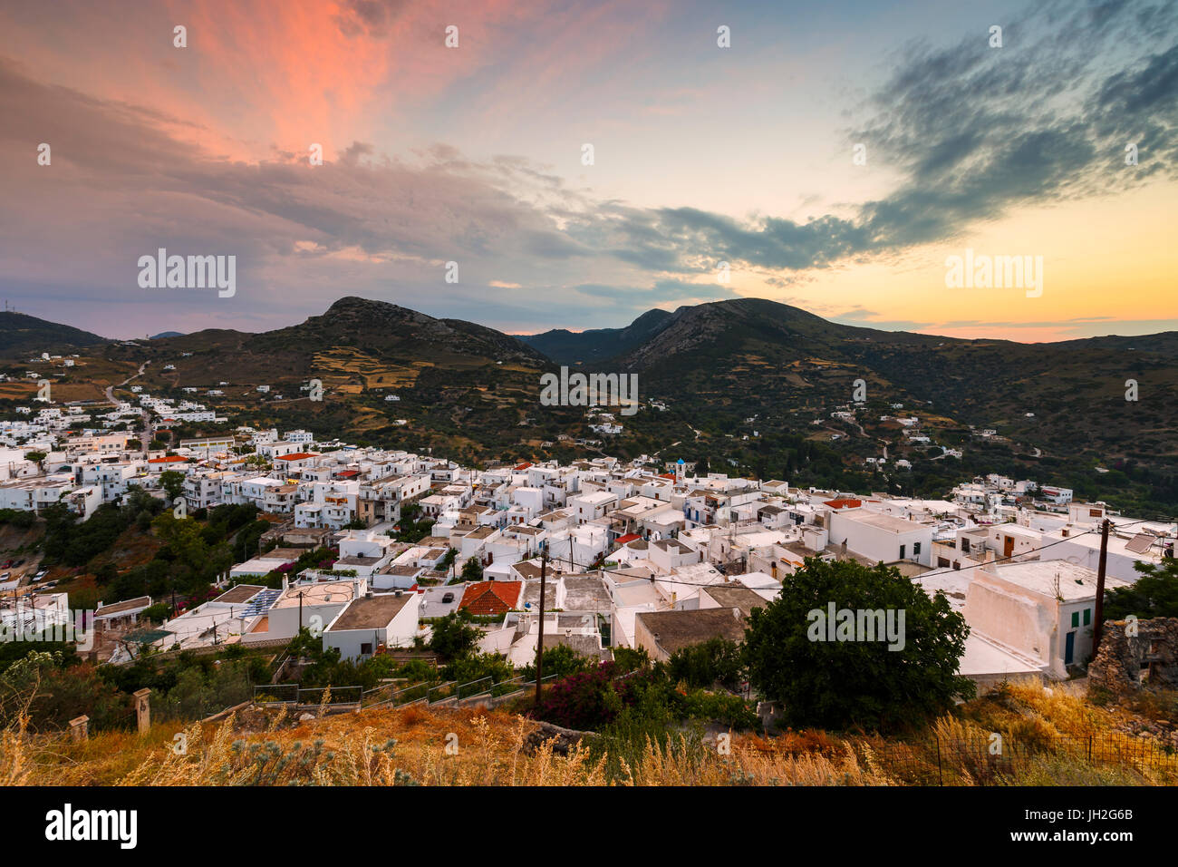 Chora village from above hi-res stock photography and images - Alamy