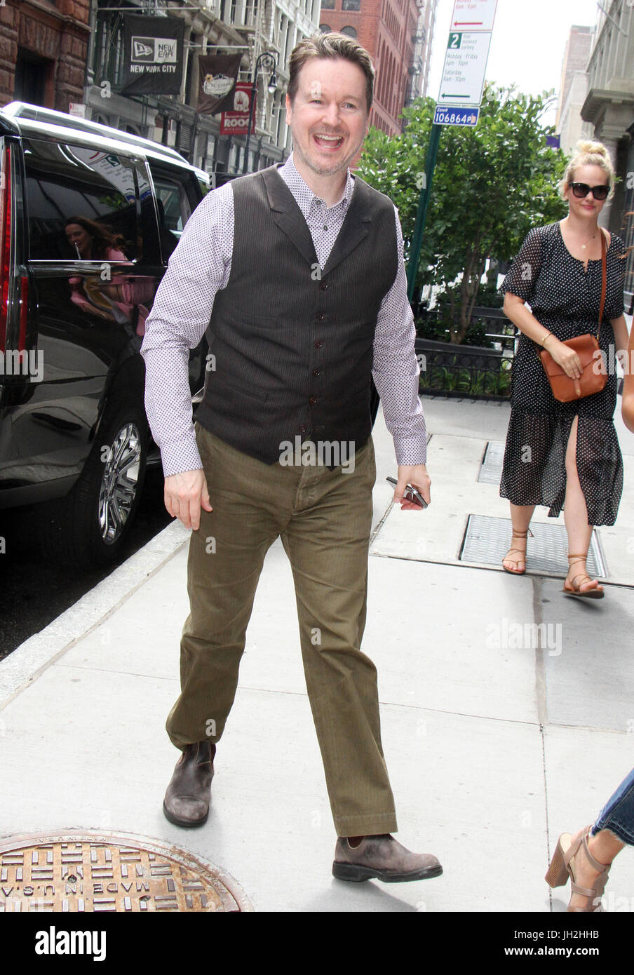 New York, NY, USA. 11th July, 2017. Matt Reeves at AOL Build promoting ...