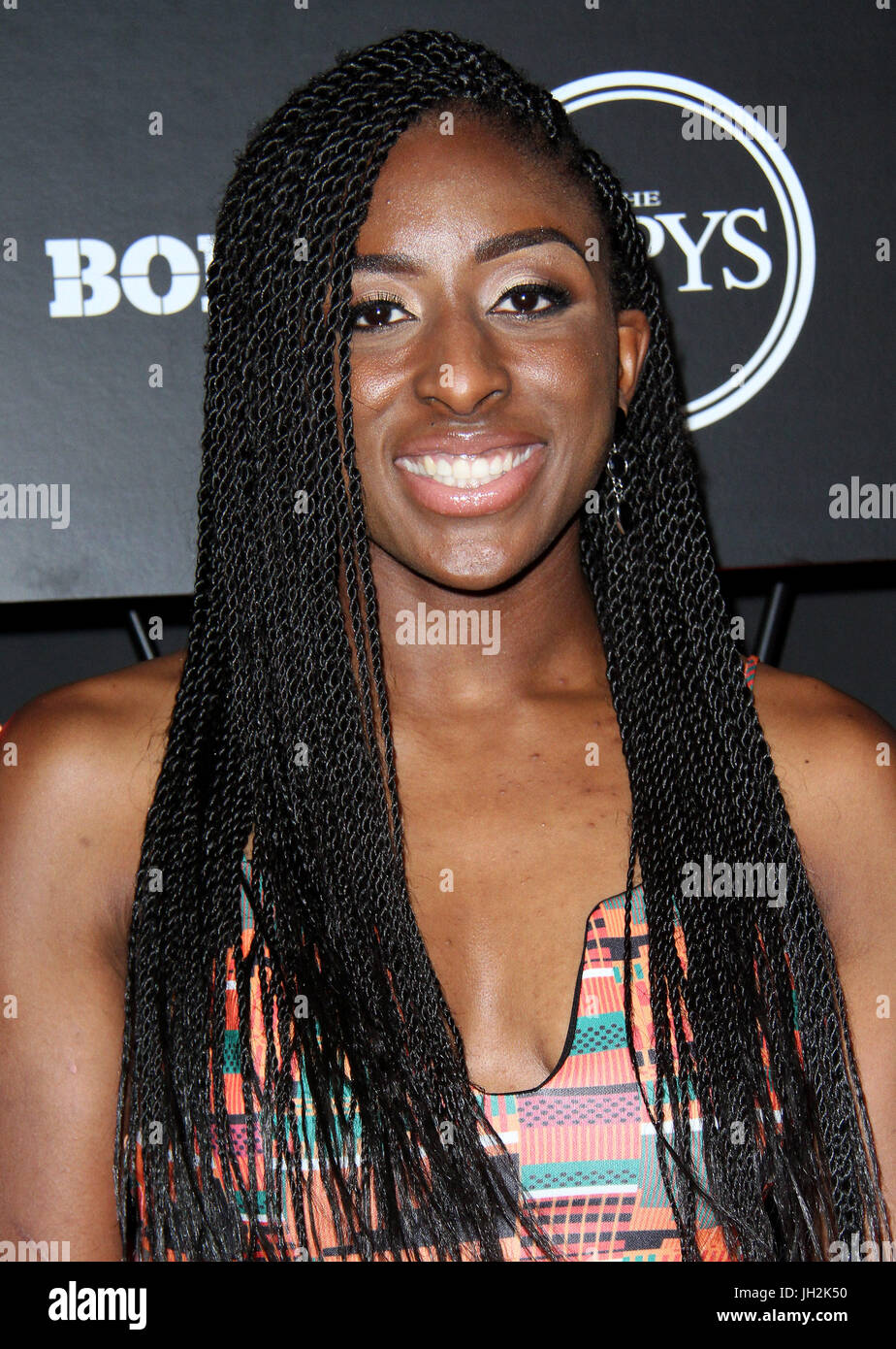 Los Angeles, CA, USA. 11th July, 2017. Nneka Ogwumike. BODY at ESPYs ...