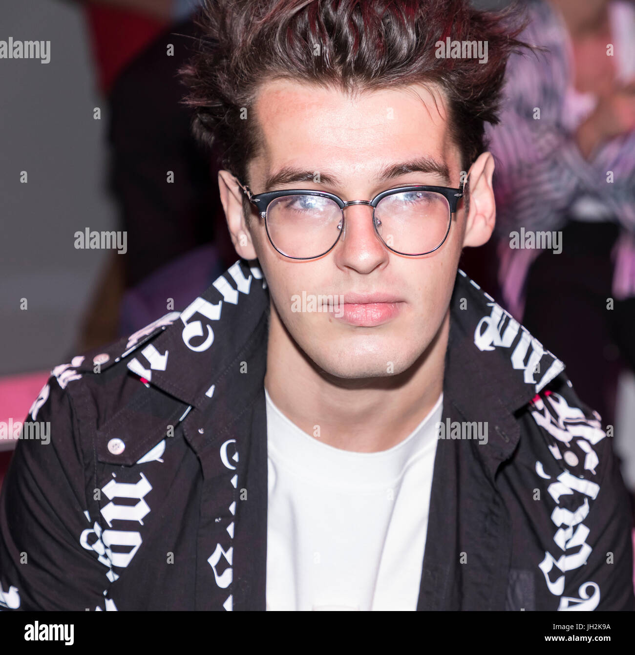 New York, USA. 11th Jul, 2017. Blake Steven attends Feng Chen Wang ...