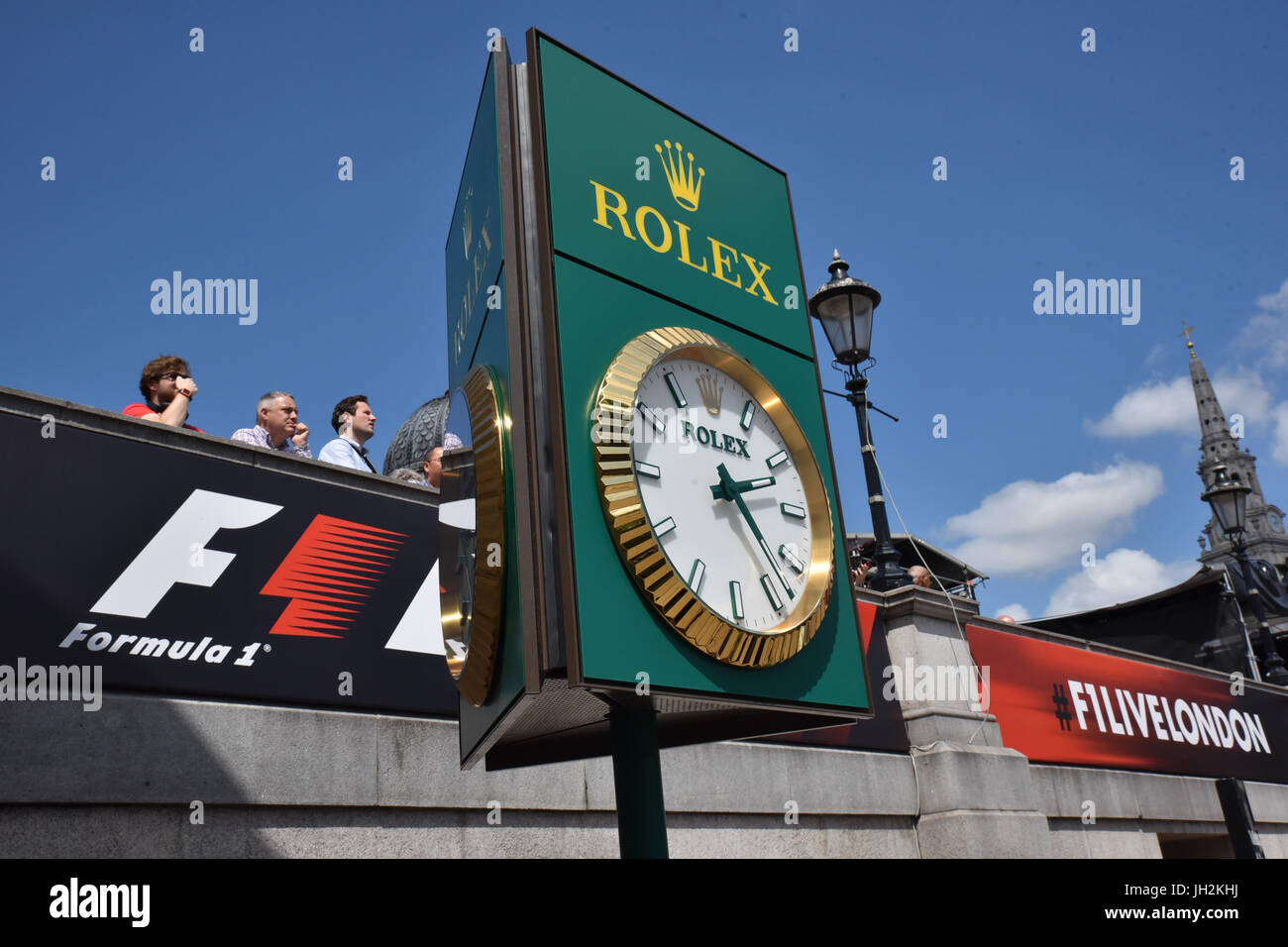 F1 live trafalgar square hi-res stock photography and images - Alamy