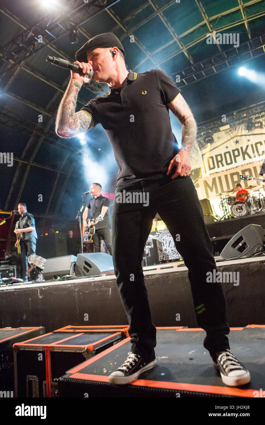 Milan Italy. 11 July 2017. The American celtic punk band DROPKICK ... Milan Italy. 11 July 2017. The American celtic punk band DROPKICK ...