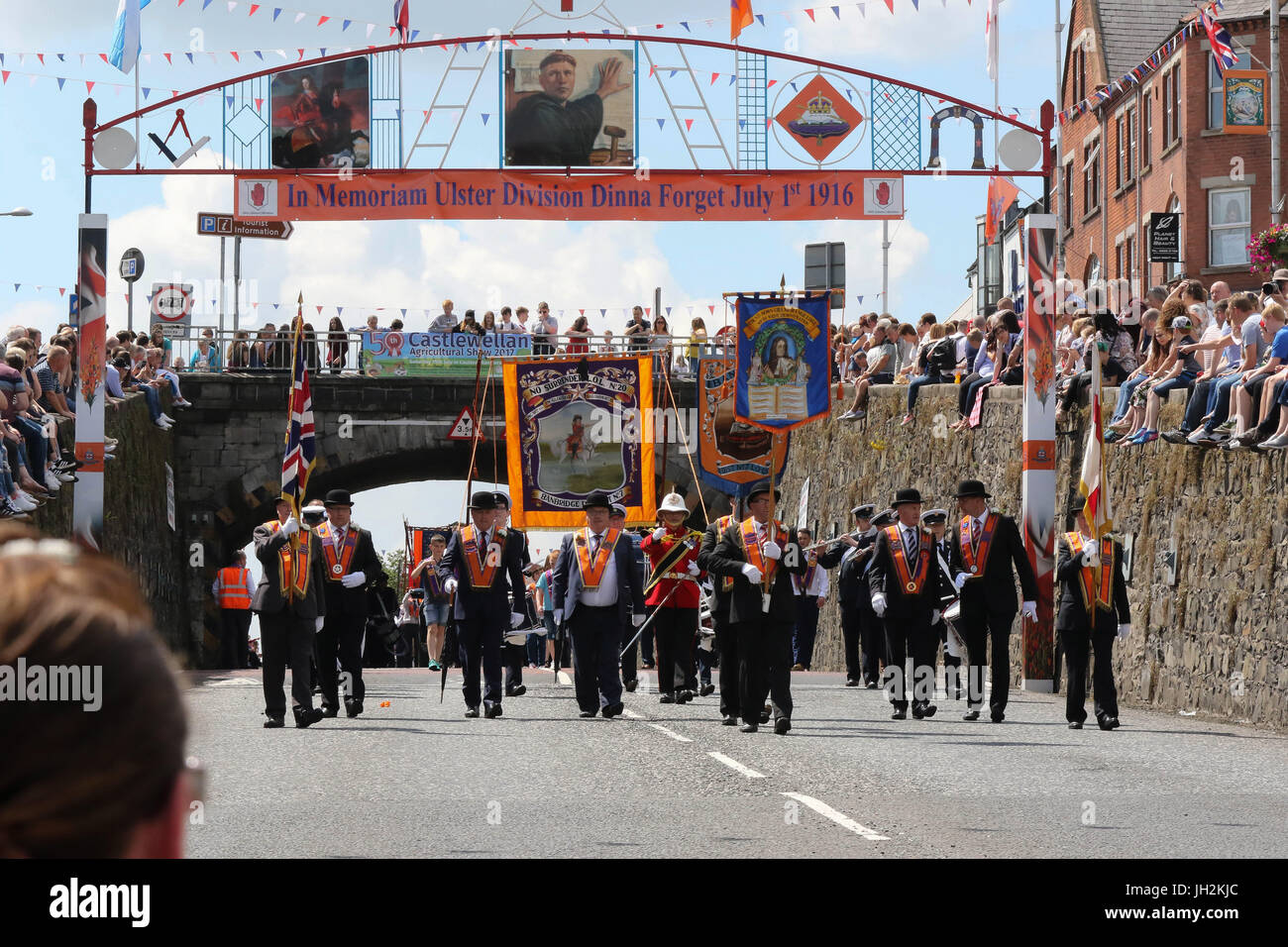 Banbridge, County Down, Northern Ireland. 12th July 2017. The Twelfth ...