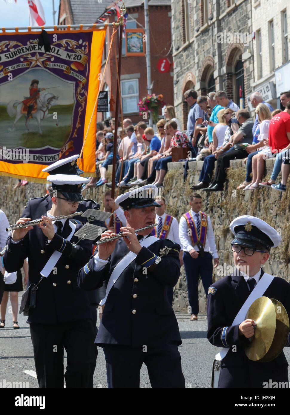 Banbridge, County Down, Northern Ireland. 12th July 2017. The Twelfth ...