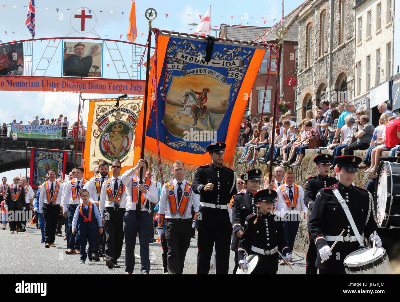 Banbridge, County Down, Northern Ireland. 12th July 2017. The Twelfth ...